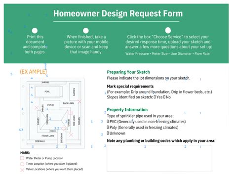 Lawn Sprinkler System Design