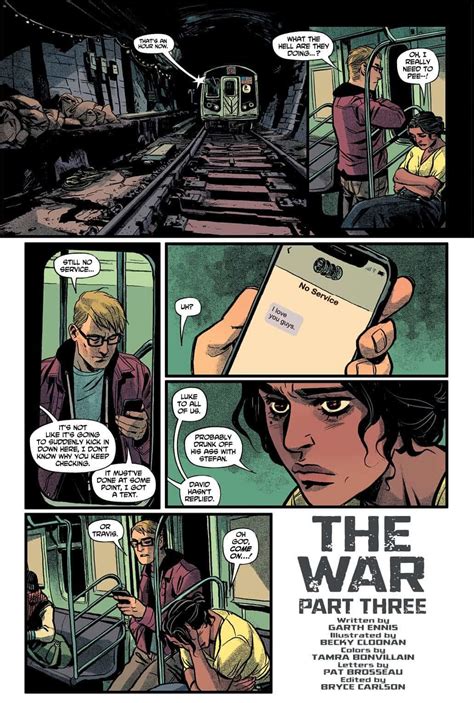 Garth Ennis And Becky Cloonans The War Out Of Hello Darkness