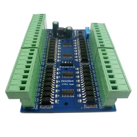 32Ch Isolated Digital Input RS485 Modbus Rtu Controller DC 12V 24V PLC