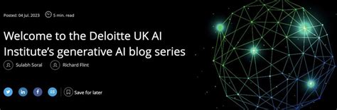 Generativeai Ai Machinelearning Technology Deloitteaiinstitute Sulabh Soral