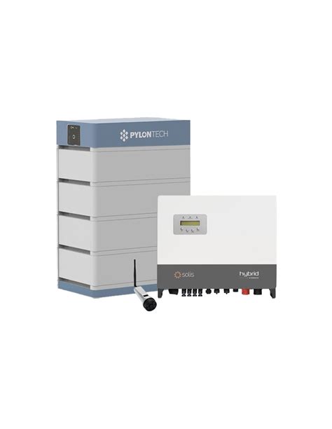 Système de stockage triphasé Onduleur hors réseau Solis 10kW Pylontech