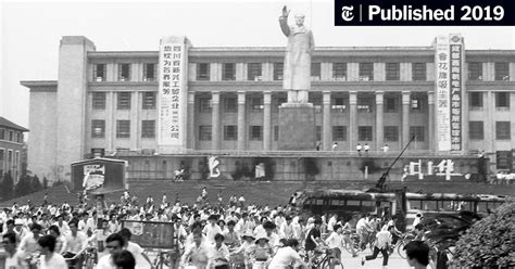 Witnessing Chinas 1989 Protests 1 000 Miles From Tiananmen Square The New York Times