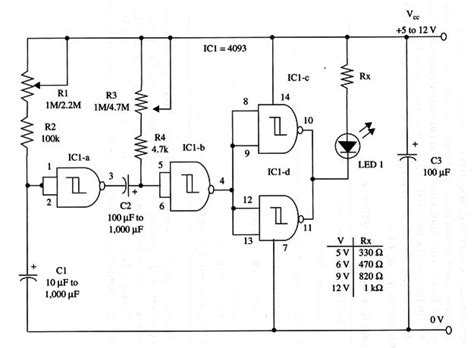 Turn On And Off Timer Using The 4093 Ic Art183e