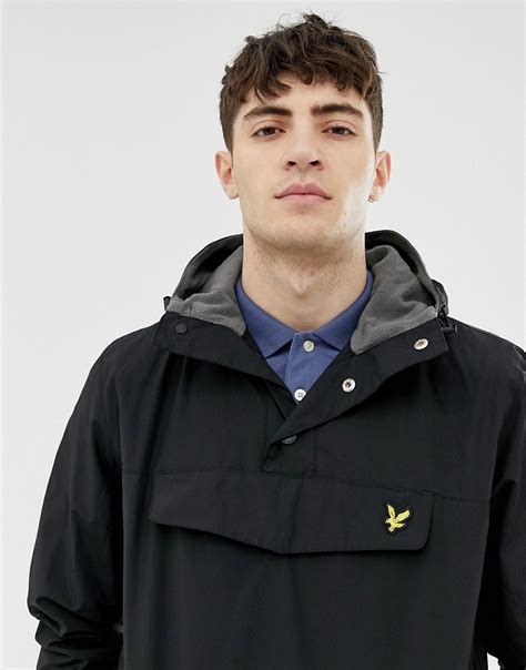 Мужская черная ветровка от Lyle & Scott, 3,745 руб. | Asos | Лукастик