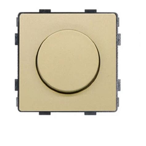 dimmer rotativ lux on mecanic modul fara cadru auriu emag ro