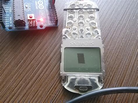 подключение дисплея от Siemens C55 Аппаратная платформа Arduino