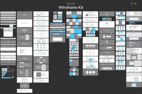 Top Free Web Page Wireframe Kits For Web Designers Developers Colorlib