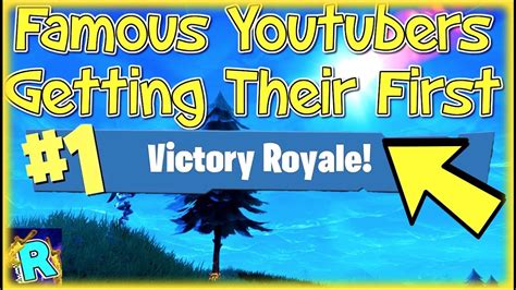 Fortnite First Win Compilation Youtube