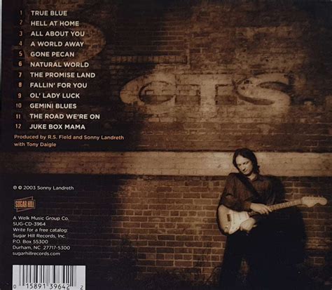 Sonny Landreth The Road Were On Cd