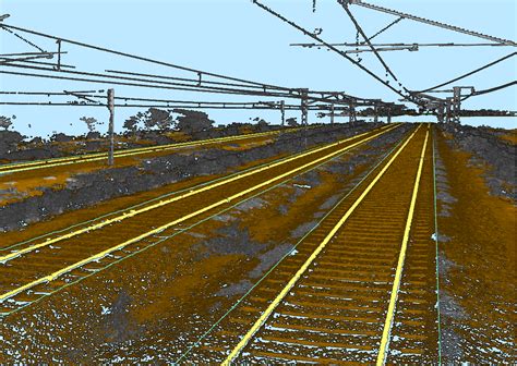 Extract Rails And Centerlines From Mobile Lidar Point Clouds