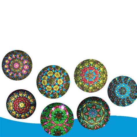 Magical Rotating Kaleidoscope With Lens Variable I Grandado