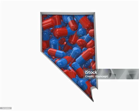 네바다 Nv 알약 약 건강 보험 지도 3d 일러스트 0명에 대한 스톡 사진 및 기타 이미지 0명 건강관리와 의술 네바다