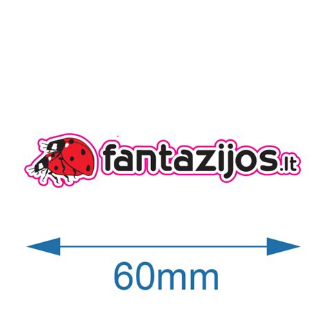 Lipdukas Fantazijos Lt 6 X 2 Cm Fantazijos Lt