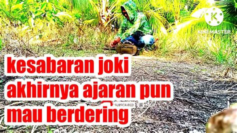 MELATIH TEKUKUR AJARAN PENUH DENGAN KESABARAN JIKA SUDAH MAU BERDERING