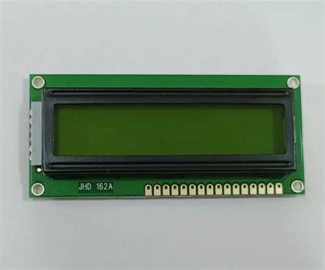 Model Name Number 162a Green 16 X 2 Lcd Display Jhd Display Size