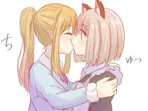「君の味噌汁を毎朝のみたい 百合 イラスト 」betock＠キス百合1〜4巻発売中の漫画