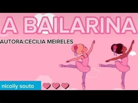 Poema A Bailarina Cecilia Meireles Youtube