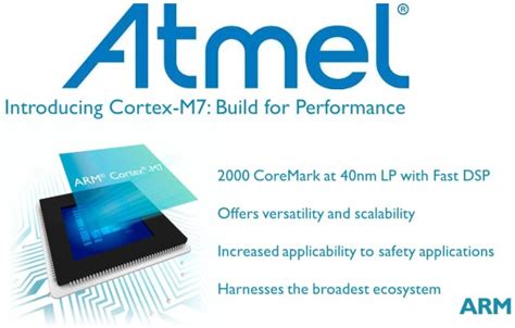 Mikrokontroler pl portal dla elektroników Atmel zapowiada mikrokontrolery z rdzeniem Cortex M7