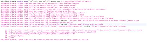 212版本，be在docker中启动不起来 Selectdb 技术论坛