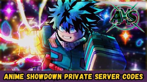 Anime Showdown Private Server Codes List Rclashiverse