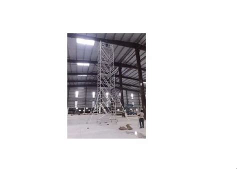 M Silver Aluminium Single Width Scaffolding Size M At Rs Piece In Greater Noida