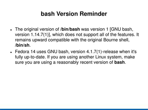 ppt cst8177 bash scripting powerpoint presentation free download