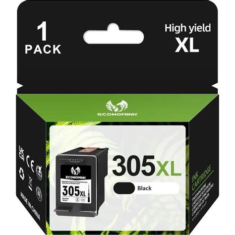 305Xl Cartouches D Encre 305 Xl Noir Remanufacturées Pour Cartouche Hp