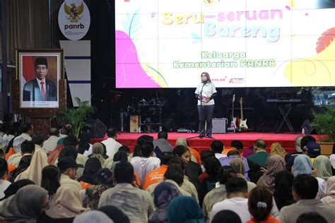 Kementerian Pendayagunaan Aparatur Negara Dan Reformasi Birokrasi Seru Seruan Bareng Keluarga