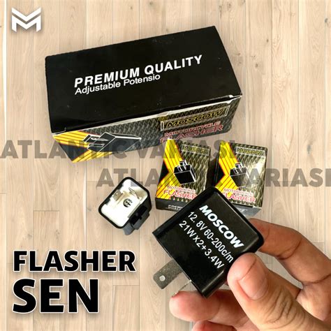 Jual Flasher Sen Flaser Sein Cr7 Flasher Led Flaser Sein Moscow Original Relay Flasher Klakson