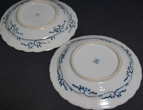 Yahooオークション 【寂】伊万里焼 古伊万里 角吉銘 染付『人物物語