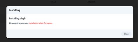 Installing From Favourite Plugins Error Bug MainWP Community