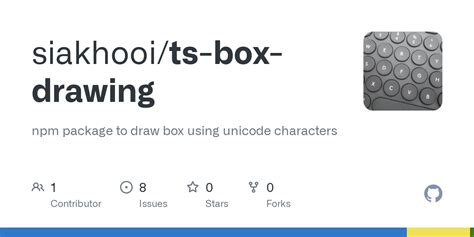 Github Siakhooits Box Drawing Npm Package To Draw Box Using Unicode
