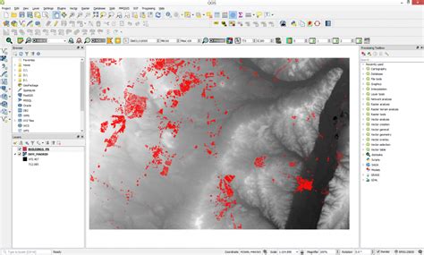 Incorporate Vector Data Into A Digital Elevation Model Using QGIS