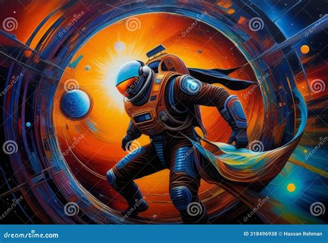 A Solarpunk Odyssey Stock Image 318496981