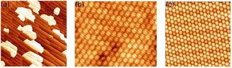 A 390 390 Nm 2 Low Temperature STM Images Acquired After The Download Scientific Diagram