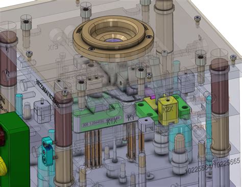 Industrial 3d Model Precision Injection Mold Machine World