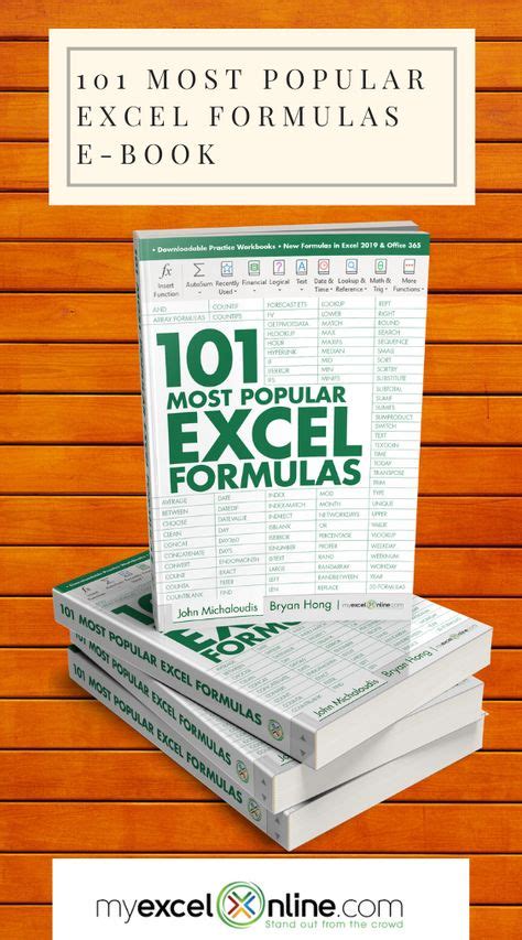 the 101 most popular excel formulas e book is finally here you get