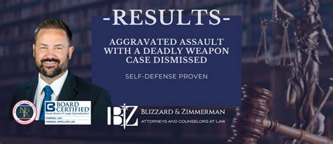 Assault With A Deadly Weapon Case Dismissed