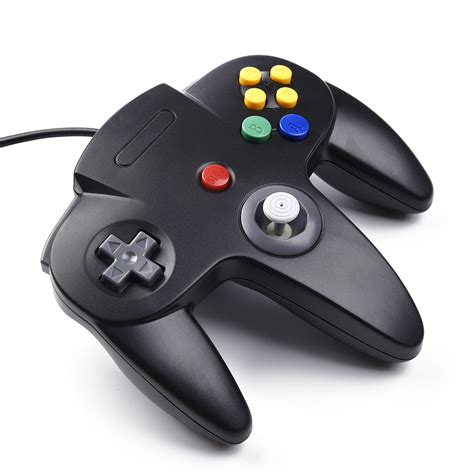 Usb Wired Classic Nes Controller N64 Controllers Gamepads For Pc Mac
