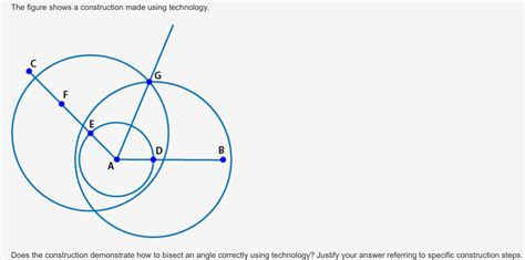 [free] does the construction demonstrate how to bisect an angle