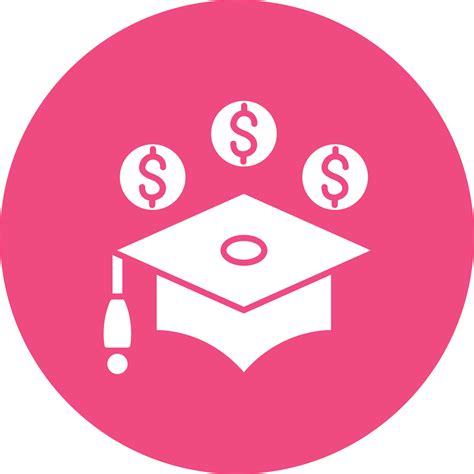 Fees Glyph Circle Background Icon 17689978 Vector Art At Vecteezy