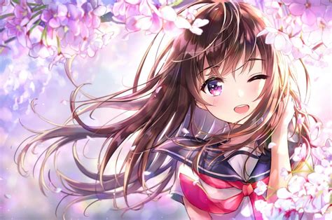 Anime Girls Winking At You Animoe