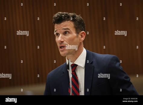 Los Angeles District Attorney Alexander Bott Speaks During The