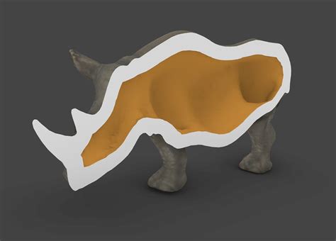 Great New Mesh Booleans But What About Texture Serengeti Rhino Wip