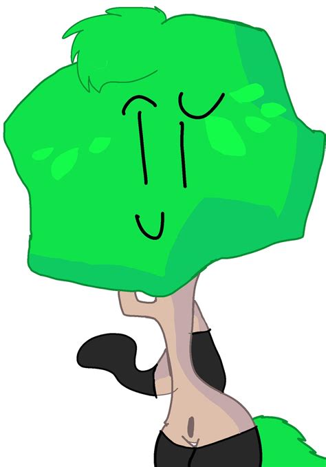 Anthro Bfb Tree By Raccoonfoldy On Deviantart
