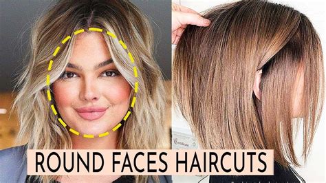 Round Face Haircuts Medium Chubby Face Haircuts Haircuts For Round