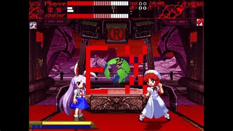 ⚡⚡fight【mugen】鈴仙優曇華院イナバvsスタープラチナ紅美鈴【東方project】非想天則⚡⚡jojo Youtube