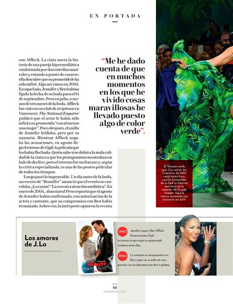 Jennifer Lopez In Vanidades Magazine Mexico June 2022 Hawtcelebs