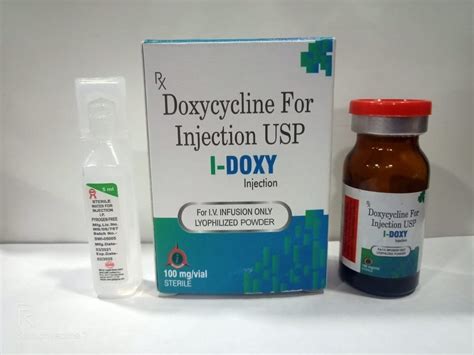 Doxycycline 100mg Injection I Doxy At ₹ 785 Vial Doxycycline Injection In Kala Amb Id