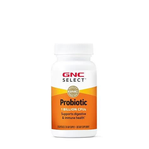 Gnc Select Probiotics 1 Billion 30 Capsules Clicks